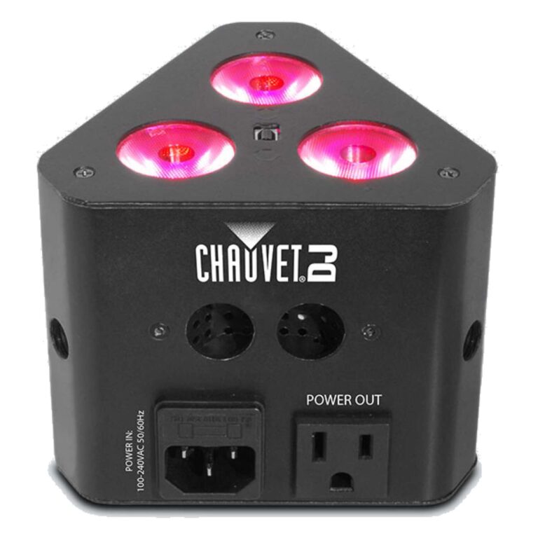 Chauvet Wedge Tri RGB LED Up Light | BJs Sound & Lighting Hire