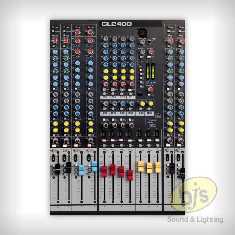 Allen & Heath GL2400-24 Live Console Mixer | BJs Sound & Lighting Hire