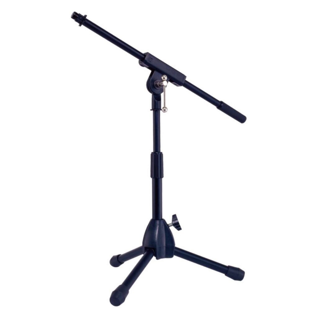 Microphone Stand With Short Boom | BJs Sound & Lighting Hire