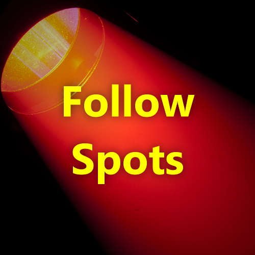 Follow Spots | BJs Sound & Lighting Hire