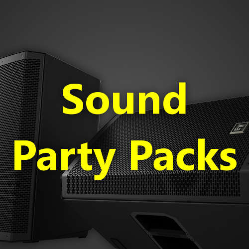 Sound Party Packs | BJs Sound & Lighting Hire