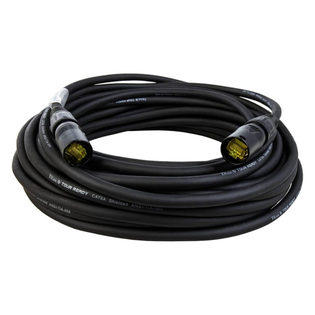 Titan AV 4 Way XLR Cat6 20m Multicore | BJs Sound & Lighting Hire