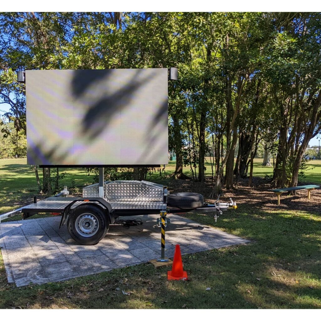 5.5SQM P4 Trailer Mounted LED Screen 2.88m X 1.92m | BJs Sound ...
