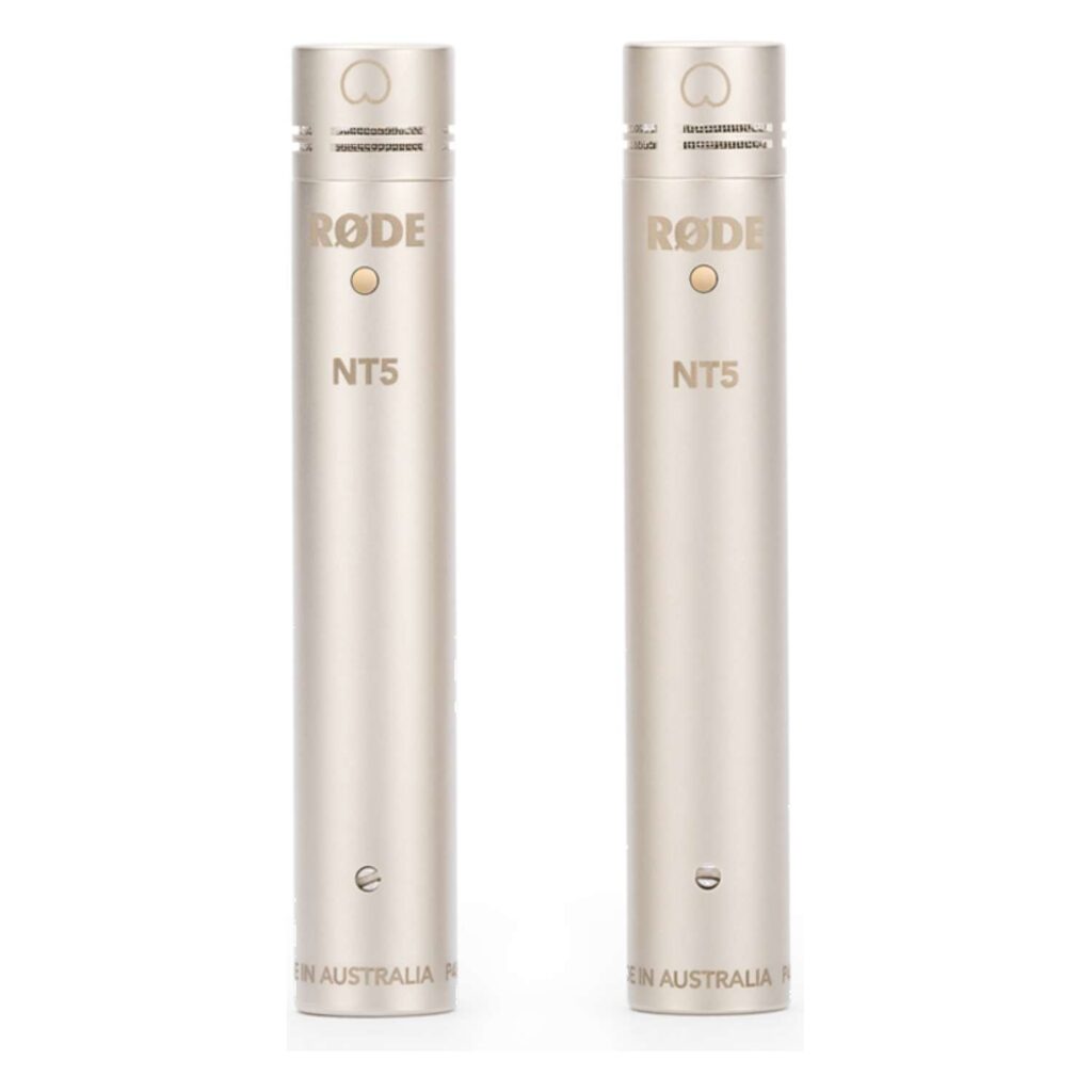 Rode NT5 Matched Pair Of NT5 1/2inch Cardioid Condenser Microphones ...