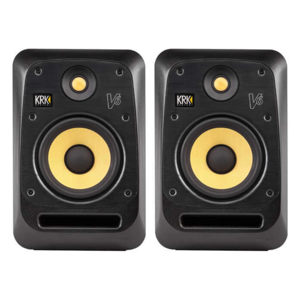 KRK V6 S4 Powered 6 Inch Studio Monitors (Pair) (Black) | BJs Sound ...