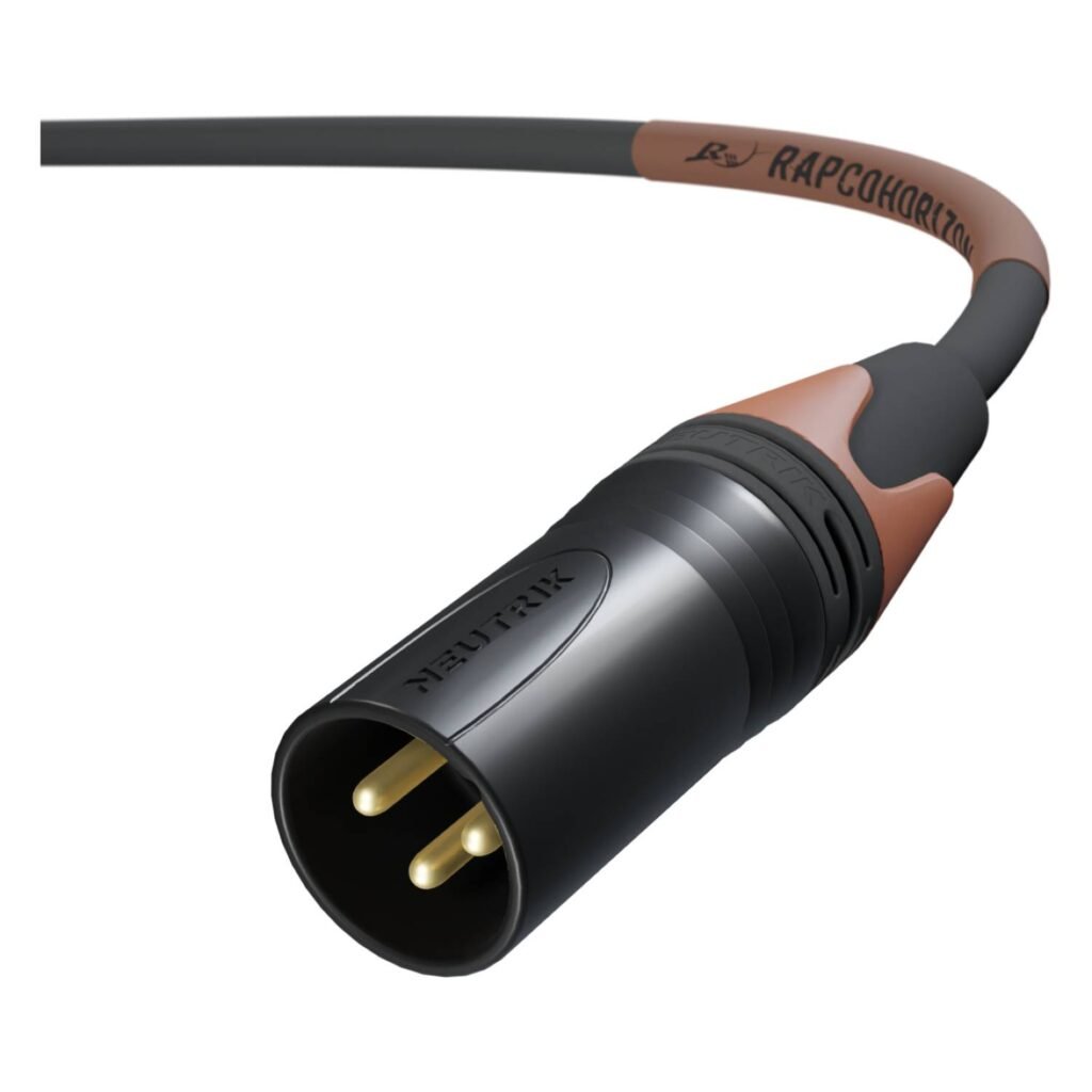 Rapco Horizon PNM-BROWN 1 MTR MIC CABLE WITH NEUTRIK XLR TO XLR | BJs ...